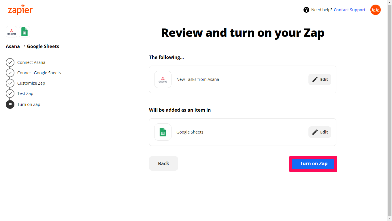 AsanaのタスクをSpreadsheetに展開する方法 - bestcloud